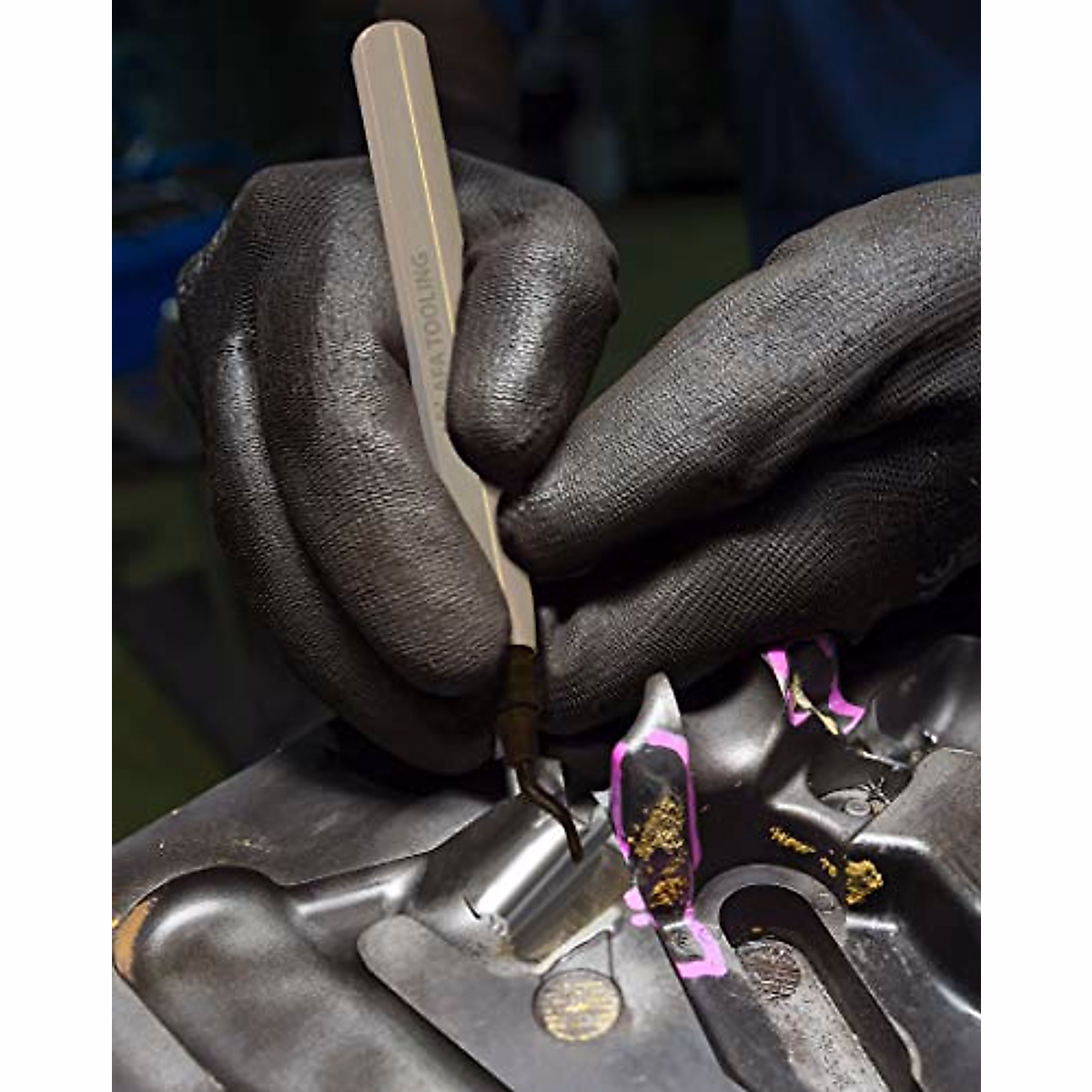 AFA Tooling - Deburring Tool with 11 High Speed Steel Blades and Tungsten Carbide Scribe - Works on Metal, Resin, PVC Pipes, Copper, Plastic and 3D Printed Edges - Plumbing & 3D Printing Tool