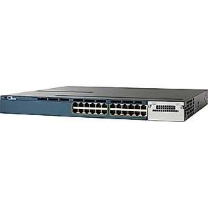 Cisco Catalyst WS-C3560X-24P-S 24 Port PoE+ 3560X Gigabit Switch (Renewed)