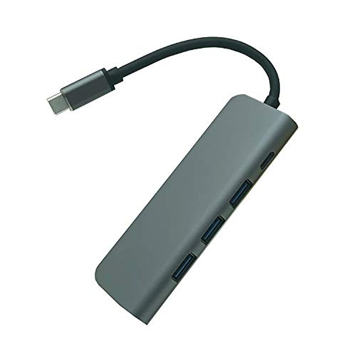 USB C Hub HDMI,7-in-1 Aluminum USB Type C Multi-port Adapter Dongle with 4K HDMI, 60W PD Charging,3 USB 3.0 Ports,SDMicro,Compatible with MacBook,HP Spectre,Dell XPS, Lenovo Yoga,ChromeBook,Surface Go