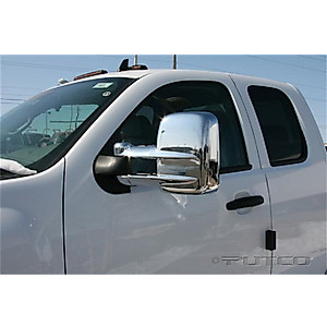 Putco 03-15 Chevrolet Silv - Towing Mirrors (w/o Turn Signals or Camera Sensors) Mirror Covers