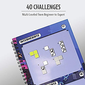 ThinkFun Minecraft Magnetic Travel Puzzle Logic Game & STEM Toy For Kids Ages 8 & Up