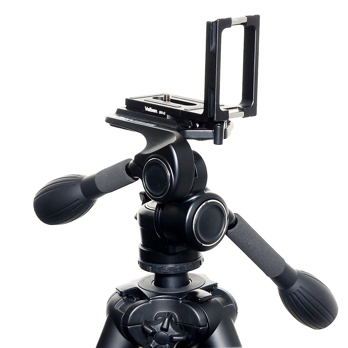 Velbon 391032 BR-Q Tripod Accessory Vertical Bracket for SLR Aluminum