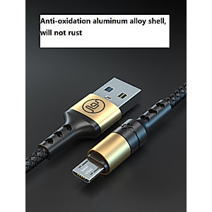 navor (2-Pack 5M (16 ft.) Compatible with PlayStation 4 Controller Charging Cable, Micro USB Cable Compatible with PS4, DualShock 4, Android Smartphones, Tablets and More