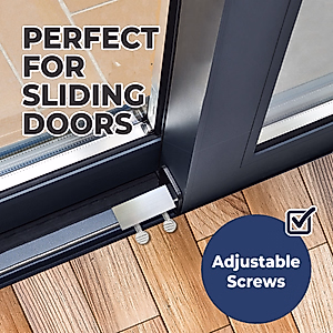 Shop Square Window Locks, 4 Pack Aluminum Thumb Turn Window Lock, Secure Sliding Windows & Doors, No-Drill Install, Child Proof, Indoor Outdoor, Requires 28-36mm Clearance