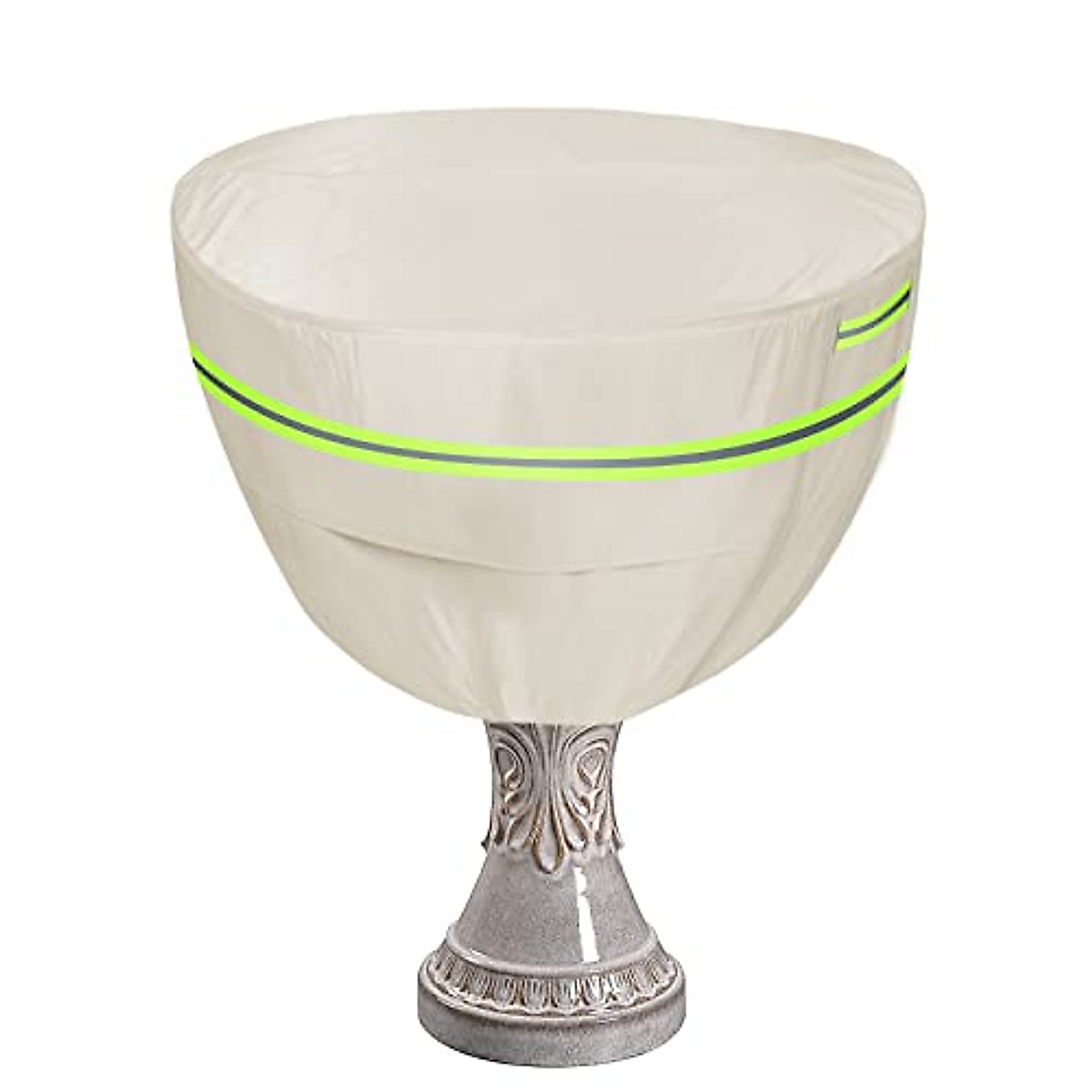 YUYAKACover Kids Water Table Cover Khaki 28”D X 18”H for Sand Water Table Outdoor Waterproof Sunproof and Dustproof with Carrying Handle