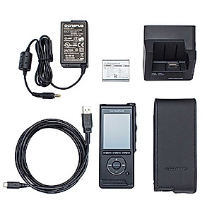 Olympus DS-9000 Pro Digital Recorder with Accessories Kit (Cradle CR21, Power Adapter A517)
