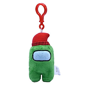 Just Toys LLC Among US 3" Plush Backpack Hangers