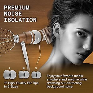 Symphonized iPhone Headphones Wired with Microphone & Volume Control [Apple MFi Certified] — 90% Noise Cancelling Earbuds iPhone, Ear phones Lightning — Earphones for iPhone 14/13/12/11/XR/XS/X/8/7/SE