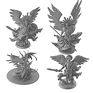 Massive Darkness 2 Heavenfall Board Game Expansion | Tabletop Miniatures Game | Cooperative Strategy Game for Adults and Teens | Ages 14+ | 1-6 Players | Average Playtime 60 Minutes | Made by CMON