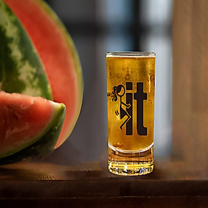 Fuck It - Funny Shot Glass, Makes Unique Funny Gifts for Men Women, Hilarious Bachelor or Bachelorette Parties, Singles association Shot Glasses for parties