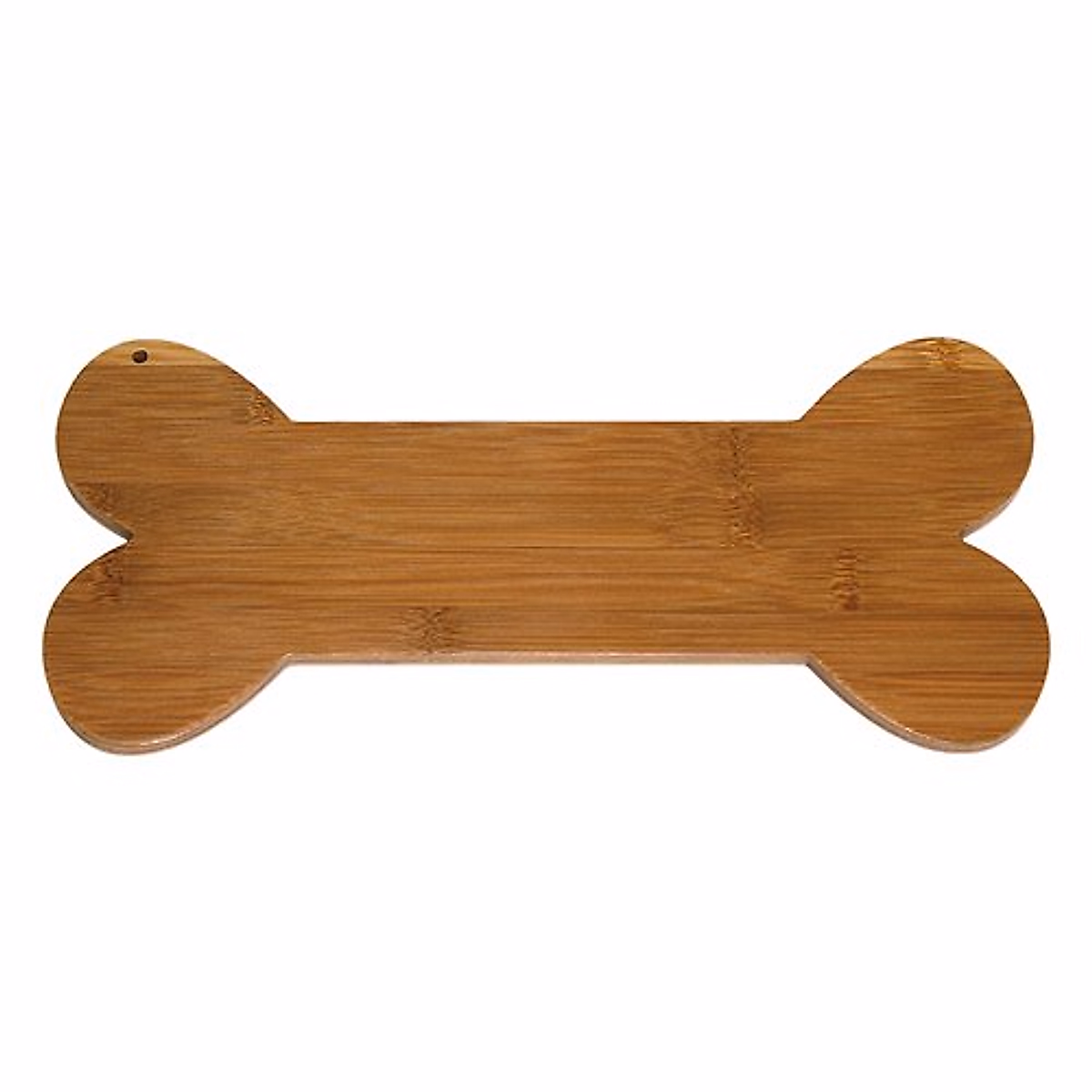 A Pet Project Dog Bone Bamboo Wood Cutting Board for Kitchen | Chopping Board - 12" X 5.5" X 0.375"
