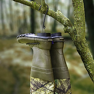Rack'Em Wader Boot Hanger for Fishing Waders - Boots - Shoe Dryer - Footwear Storage Rack – The Snake 1 Pair Hanging Hook – Heavy Duty