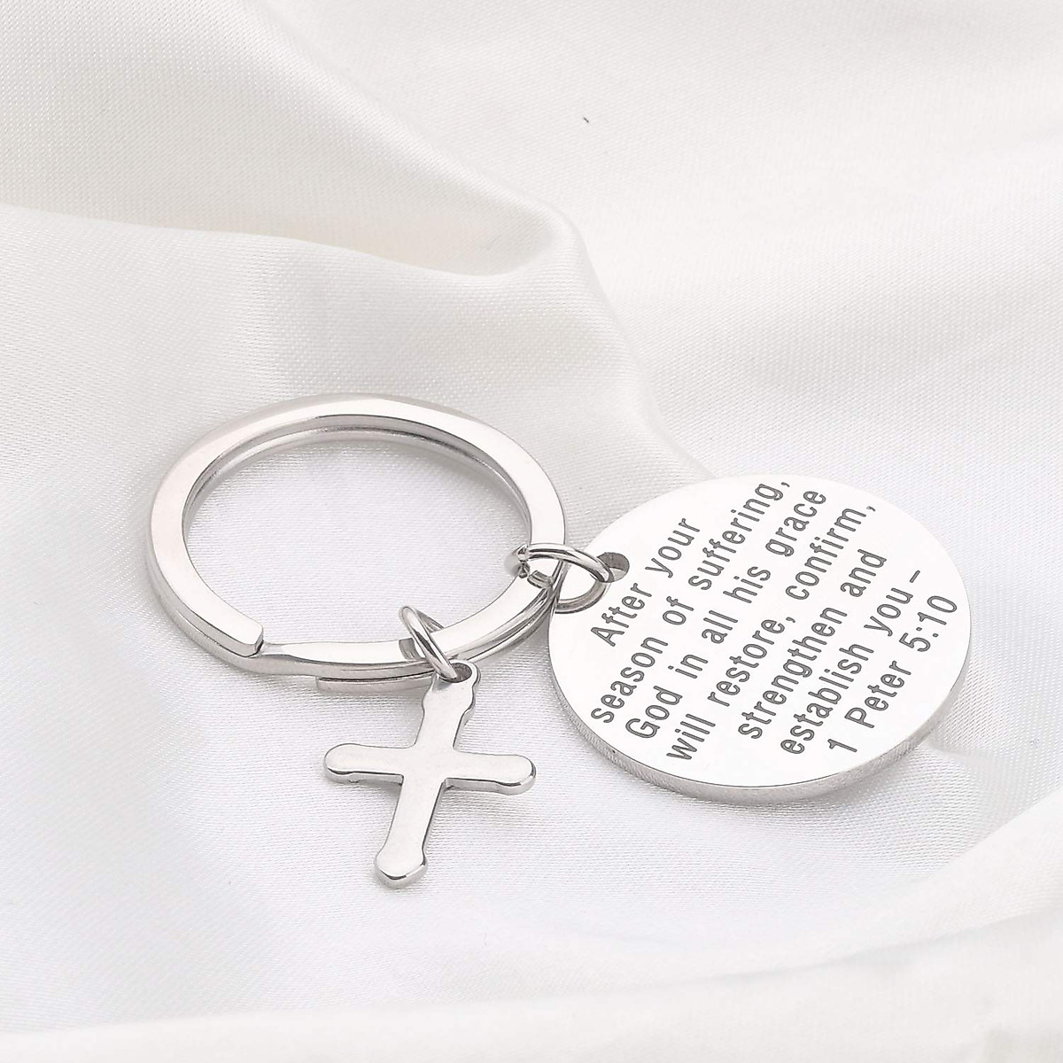 bobauna (confirm peter 5:10 keychain