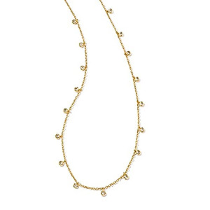 Kendra Scott Ameila Chain Necklace in 14k Gold-Plated Brass, Fashion Jewelry for Women