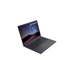 LG 16U70Q-N.APC7U1 16'' Black 16:10 WUXGA UltraPC Laptop with Windows 11 Pro, 16GB LPDDR4x, & 1TB Dual SSD Slots