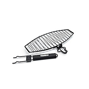 GrillPro 21015 Detachable Handle Fish Basket