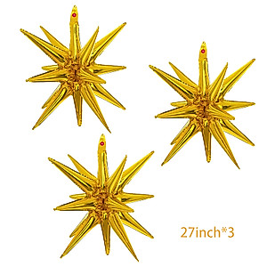 Burgundy Gold Balloons/Fall Balloons/Burgundy Gold Graduation Decorations 2024/Fall Bridal Shower Decorations Fall Birthday Decorations//Star Balloons 45pcs Maroon Gold