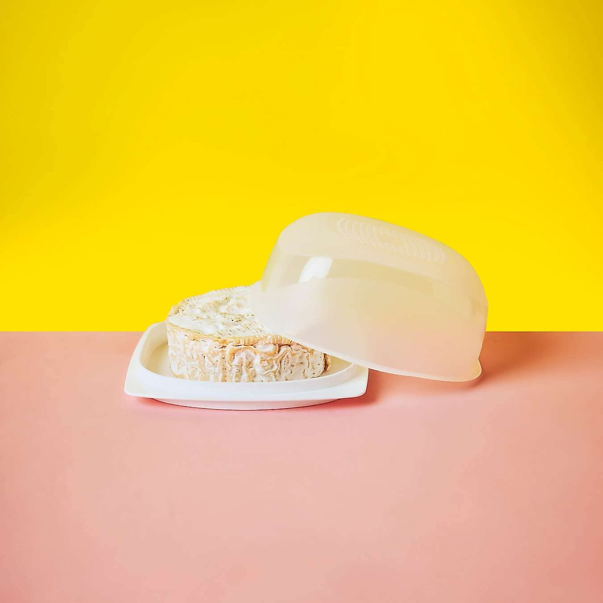 Tupperware CheeSmart Max Cheese & Deli Storage Box Large - Food Storage Container - Keeps Food Fresher For Longer - Odour-Free Fridge - 100% BPA Free Plastic - Ideal for Cheese, Dairy & Deli Meats