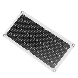 10W 12V USB Output Solar Panel Battery Charger Monocrystalline Silicon Solar Mobile Power Supply - Solar Panel Charger Board for Efficient Solar Cell Charging Kit