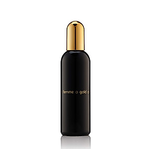 Colour Me Gold Femme by Milton-Lloyd - Perfume for Women - Floral Fruity Scent - Opens with Raspberry and Neroli - Blended with Jasmine and Lily - For Elegant, Stylish Ladies - 3.4 oz EDP Spray