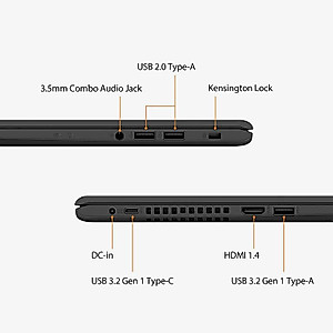 ASUS VivoBook F15 Business Laptop 15.6" FHD Anti-Glare Display 11th Generation Intel Quad-core i5-1135G7 Processor 8GB DDR4 256GB SSD Intel Iris Xe Graphics USB-C Win11 Black + HDMI Cable