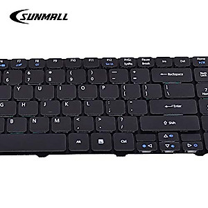 SUNMALL Laptop Keyboard Replacement Compatible with Acer Aspire for Aspire 5250 5251 5253 5336 5551 5552 5560 5733 5733z 5736Z 5738Z 5740 5741 5742 5750 5750G 5810 7741 7551 Series US Layout