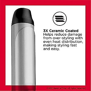 Revlon Perfect Heat Triple Ceramic Curling Iron | For Silky Smooth Loose Curls (1-1/2 in)