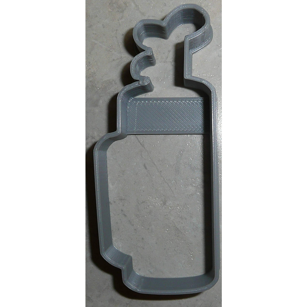 GOLF BAG OUTLINE CLUB EQUIPMENT HOLDER HOLE IN ONE COURSE STROKE BIRDIE PAR SPORTS ATHLETICS COOKIE CUTTER 3D PRINTED MADE IN USA PR2495