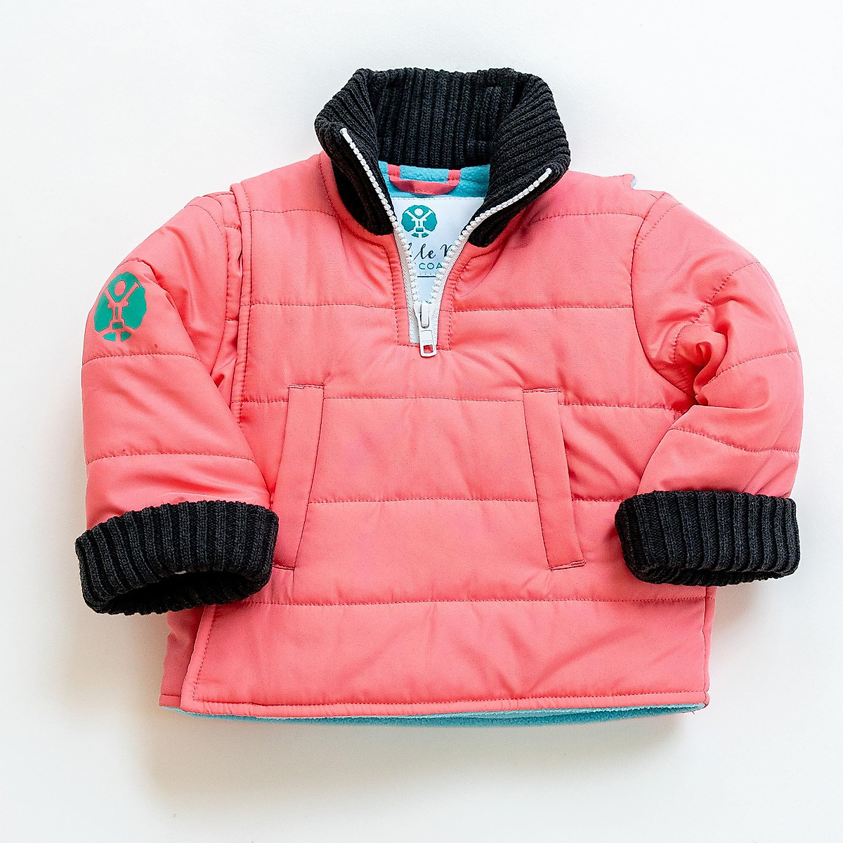 Buckle Me Baby Coats - Safer Car Seat Girls Winter Jacket - Collared Toastier Pinkerbell Toastier - Size 12 Months - As Seen On Shark Tank