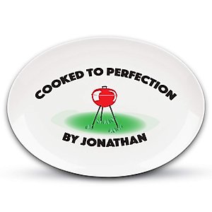Launch Pad Gifts Personalized Cooked to Perfection Grill Platter