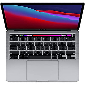 Late 2020 Apple MacBook Pro with Apple M1 Chip (13.3 inch, 16GB RAM, 256GB SSD) Space Gray (Renewed)