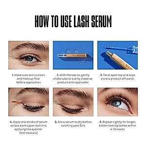 Babe Original Lash Serum - Fuller & Longer Looking Eyelashes, Lash Enhancing Serum, for Natural Lashes and Lash Extensions, 1mL, Starter Supply…