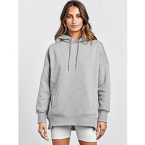 ANRABESS Hoodies for Women Oversized 2023 Fleece Casual Hooded Drop Shoulder Baggy Sweatshirt for Teen Girls Long Sleeve Fall Winter Warm Y2K Gym Outfit Fashion Preppy Clothes Pocket 1190-yanhui-S