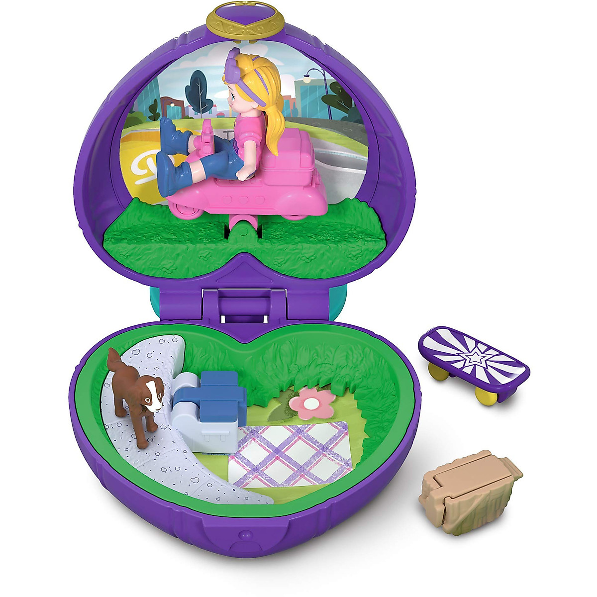 Polly Pocket Tiny Pocket World, Polly & Peaches FRY30
