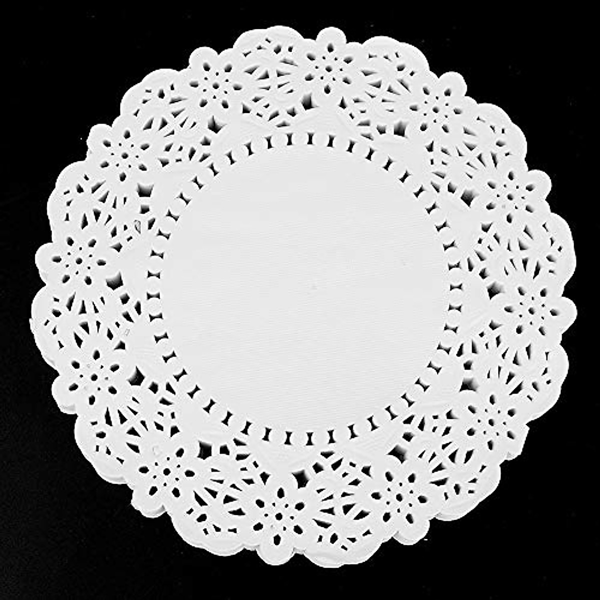150 pcs White Lace Paper Doilies Oil-absorbing Decorative Tableware Papers Placemats Baking Tools Accessories