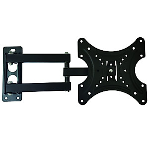 Henxlco Full Motion TV Wall Mount Articulating Swivel Tilt Extend Bracket for Most 13-40 Inch LED LCD Flat Panel Curved Screen Max VESA 200x200mm