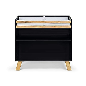 Suite Bebe Livia Changing Table in Black & Natural