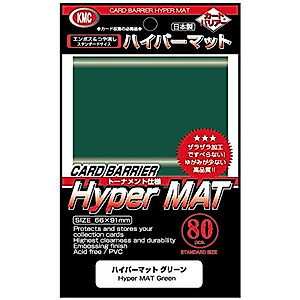 Hyper Matte Sleeves (80-Pack), Green