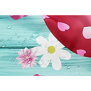 Cuteiush Easter Egg Rectangle Tablecloth Waterproof Fabric Happy Easter Table Cover 60x84inch Easter Spring Party Holiday Table Cloth Protector 60x84inch for Home Kitchen Dinning Decoration