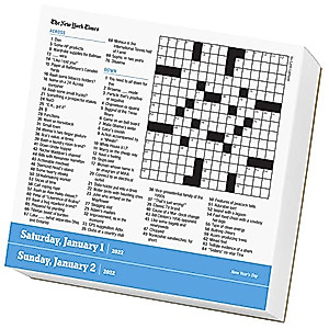 The New York Times Daily Crossword Page-A-Day Calendar for 2022: A Year of Crosswords to Challenge and Delight Crossword Lovers