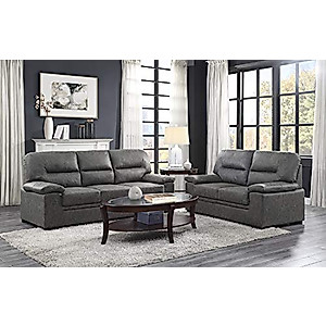 Lexicon Elon Sofa, Dark Grey