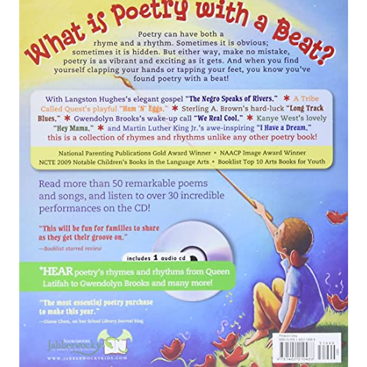 Hip Hop Speaks to Children: 50 Inspiring Poems with a Beat (A Poetry Speaks Experience for Kids, From Tupac to Jay-Z, Queen Latifah to Maya Angelou, Includes CD)