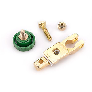 Top Post Battery Quick Disconnect Switch, Power Master Shut Off Cut Off Switch, Battery Isolator Switch for 12V or 24V Boat, Car, Truck, RV, Camper, Tractor, Marine, Vehicles (1)