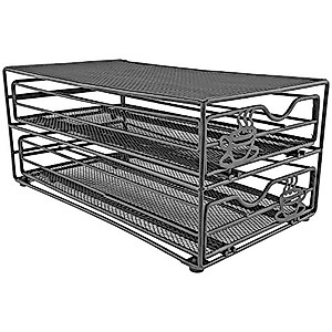 Southern Homewares 36 Pod 2-Tier Storage Drawer Fits Keurig K-Cups