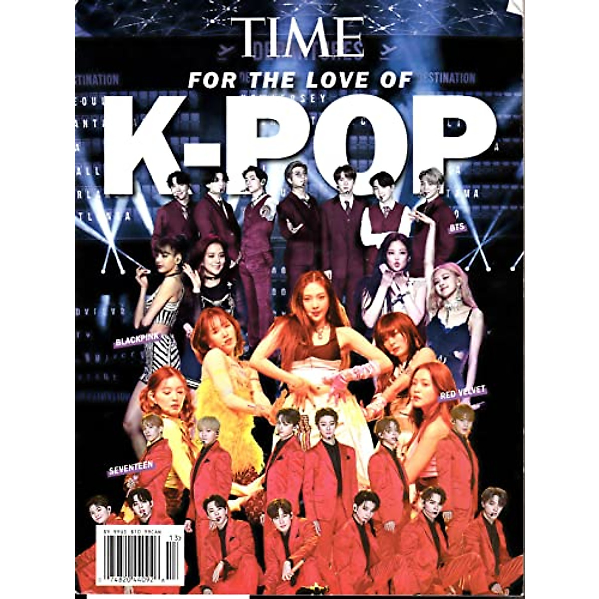 For the Love of K-POP - Time Special Publication * (PLEASE NOTE: ALL THESE MAGAZINES ARE PETS & SMOKE FREE. NO ADDRESS LABEL, FRESH STRAIGHT FROM NEWSSTAND. (SINGLE ISSUE MAGAZINE)