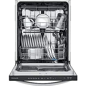 Frigidaire FDSH4501AS 24" Built In Dishwasher with 14 Place Settings, 3rd Level Rack, Energy Star, in Stainless Steel