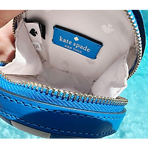 Kate Spade Other Splash Pool Float Key Ring Coin Case K7159 Blue White Multi