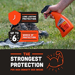 Ben's Clothing & Gear Insect Repellent - Long-Lasting Insect Protection Spray for Clothes & Gear - Contains Permethrin & Lasts Up to 6 Weeks - 24 fl oz
