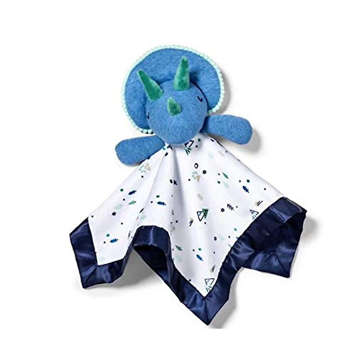 Small Security Blanket - Cloud Island (Blue Dino)