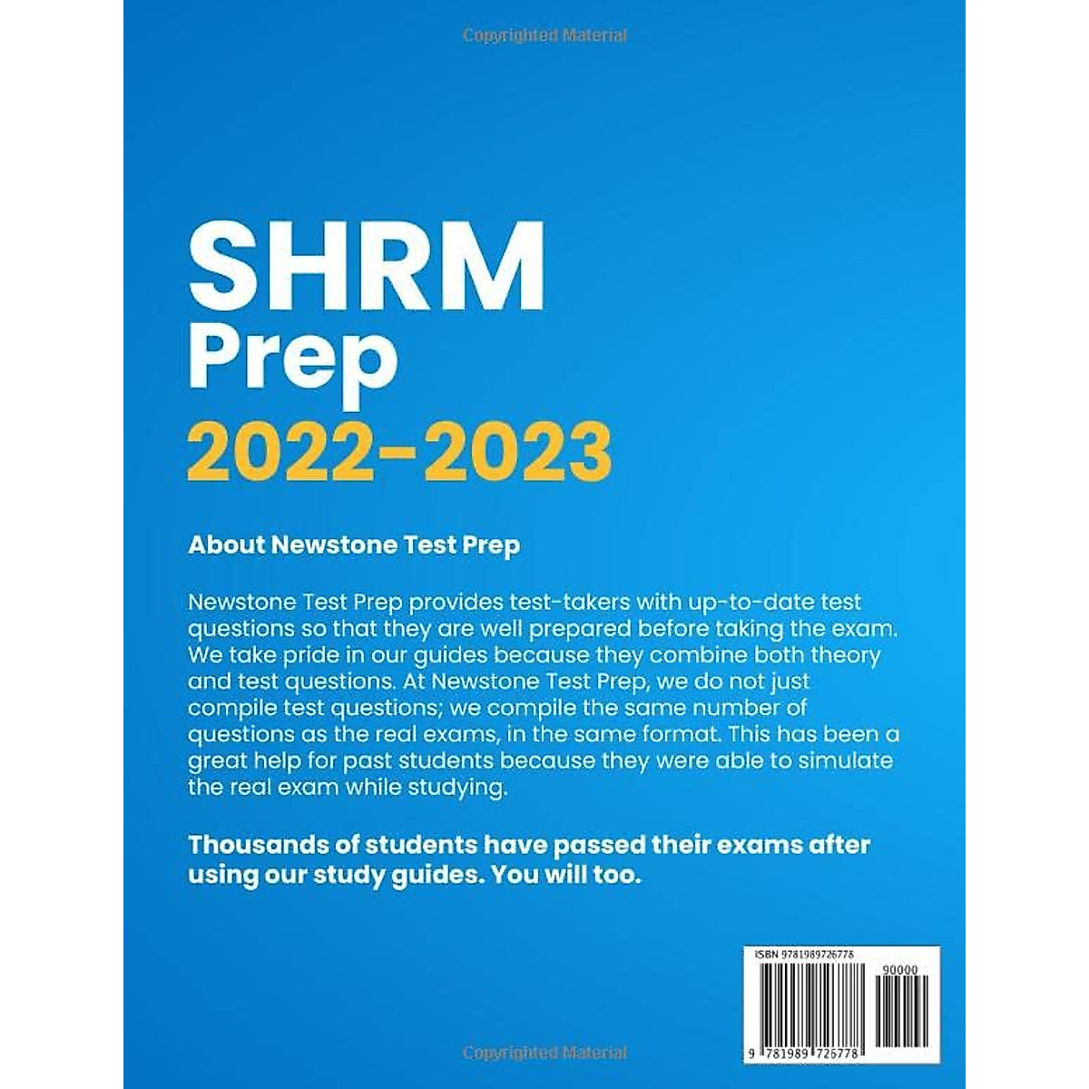 SHRM Prep 2022-2023: CP and SCP Study Guide + 480 Test Questions and Detailed Answer Explanations for the Society for Human Resource Management Exams